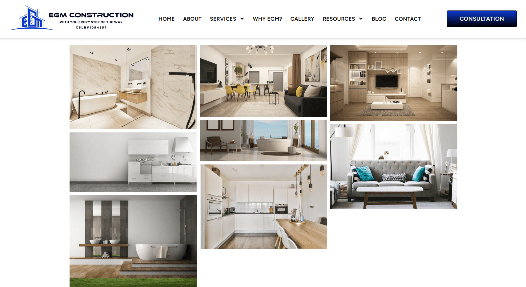 Construction Web Design Project - Imaginemonkey.com