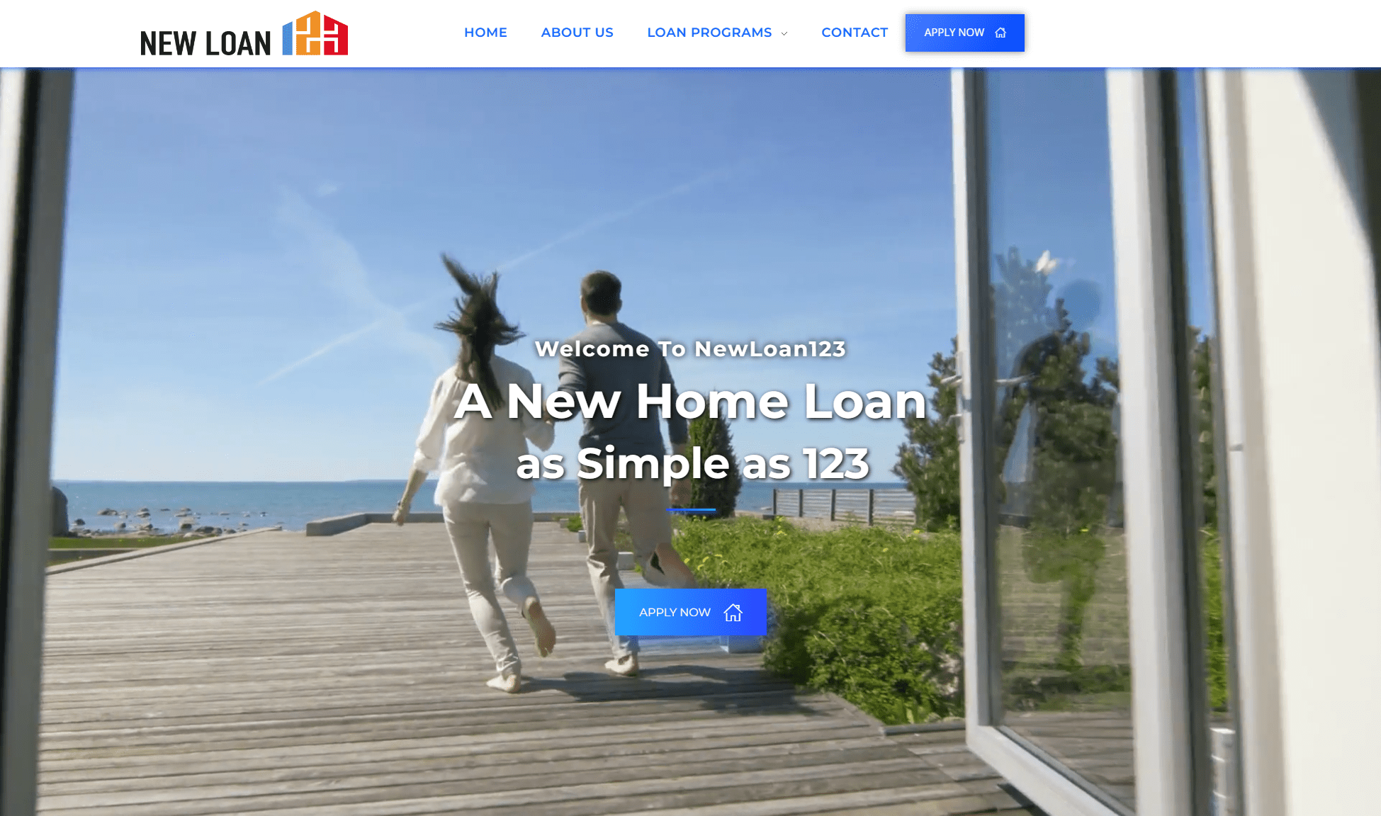 Home Loan Web Design Project - Imaginemonkey.com